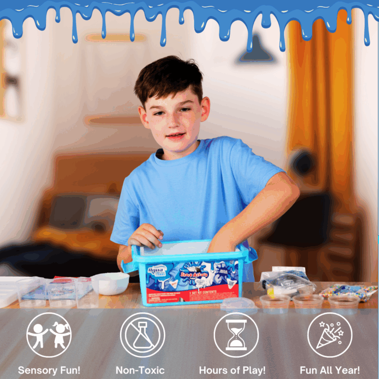 Shark Attack DIY Slime Kit – Creative STEM Craft with Ocean Adventure ...